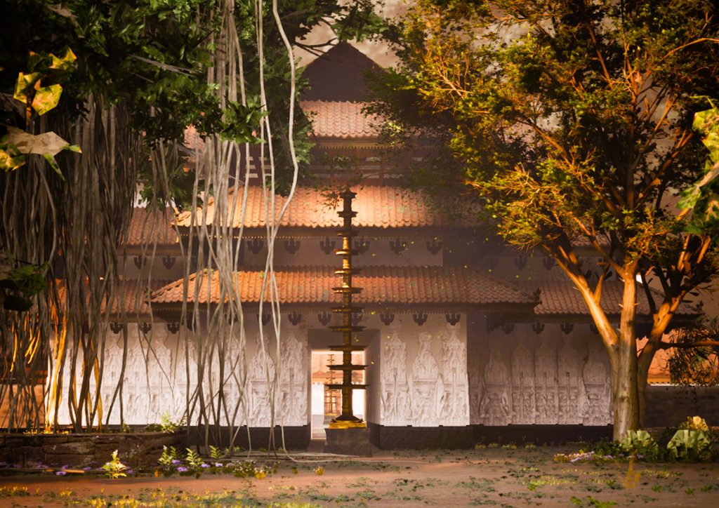 Temple Architecture | Vadakkumnathan Temple – XR CDIT